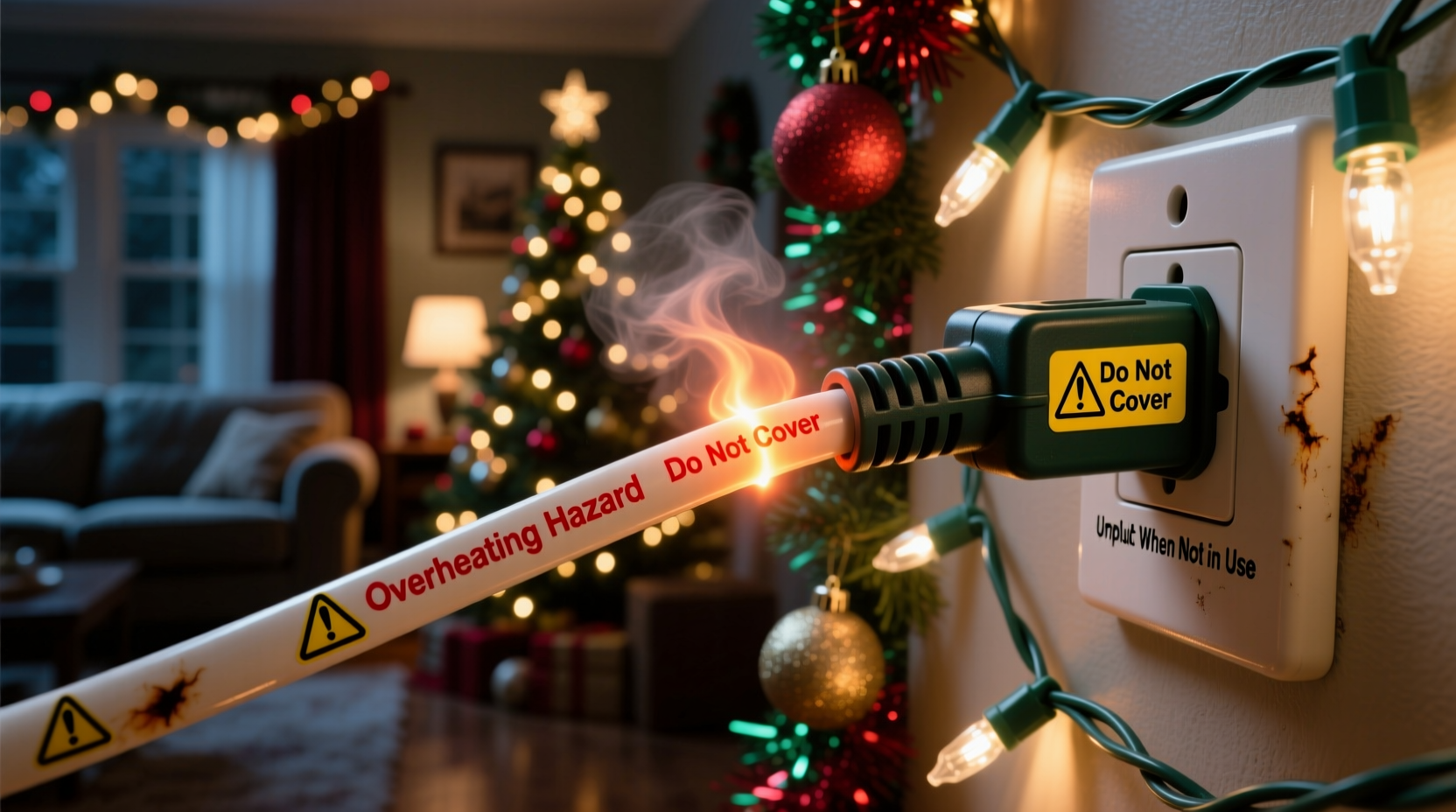 Why Does My Christmas Light Extension Cord Get Hot Warning Signs To Watch