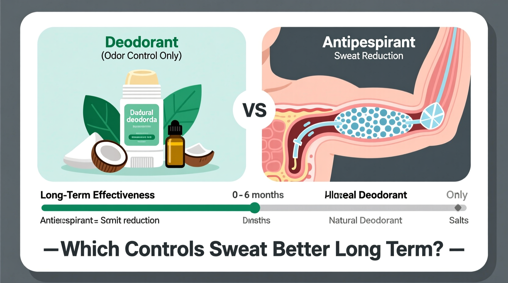 Natural Deodorant Vs Antiperspirant Which Controls Sweat Better Long Term