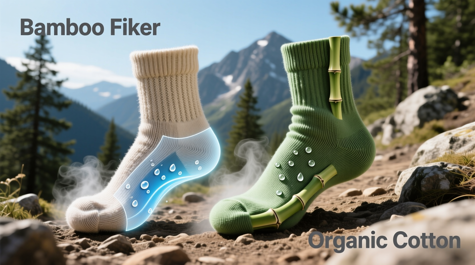 Organic Cotton Socks Vs Bamboo Fiber Which Wicks Moisture Better During ...