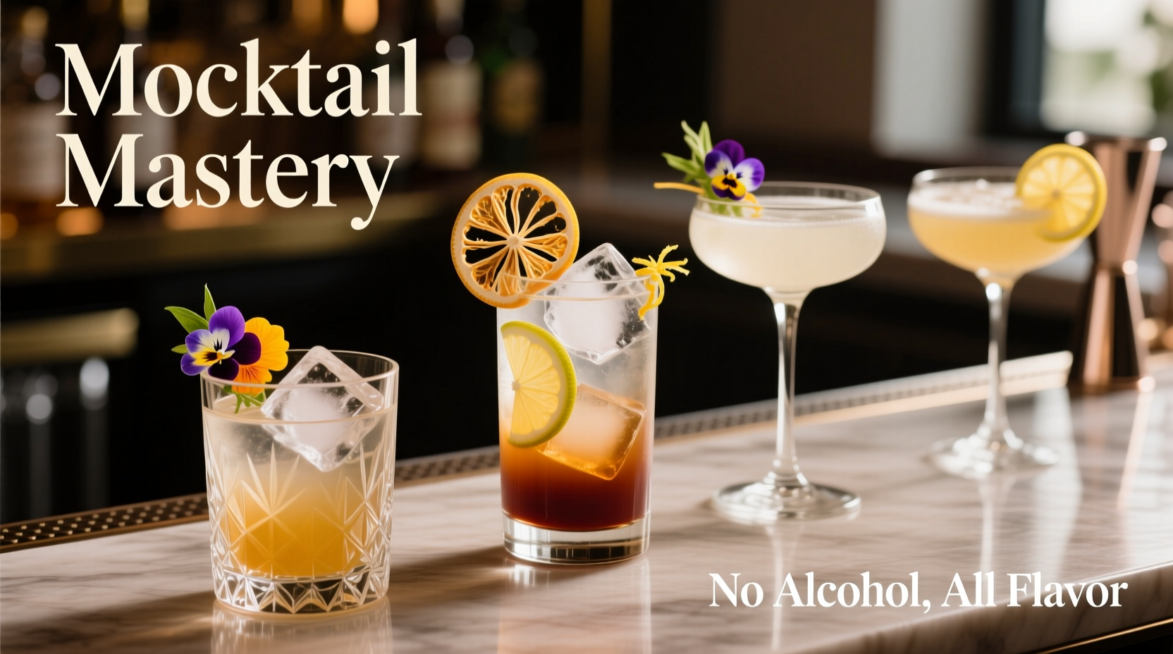 How To Make Non-alcoholic Versions Of Classic Drinks That Still Impress