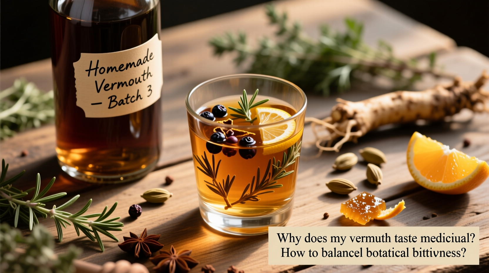 Why Does My Homemade Vermouth Taste Medicinal And How To Balance ...