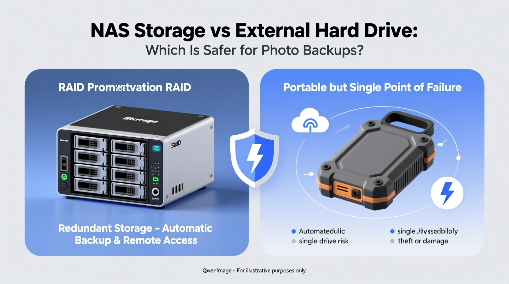 Nas Storage Vs External Hard Drive Which Is Safer For Photo Backups