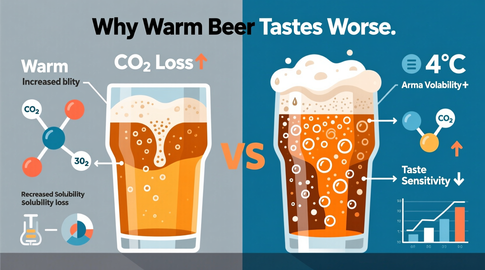 Why Does Warm Beer Taste Worse Than Chilled Brew Science Explained