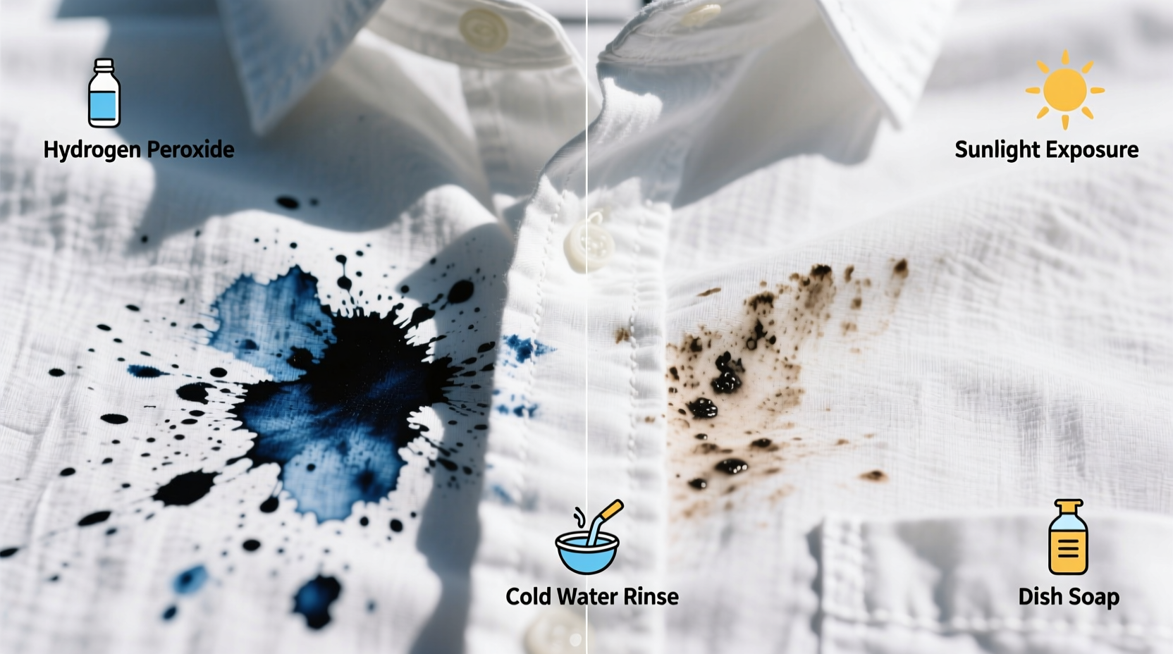 Removing Ink Stains From White Linen Shirts Effective Methods That ...