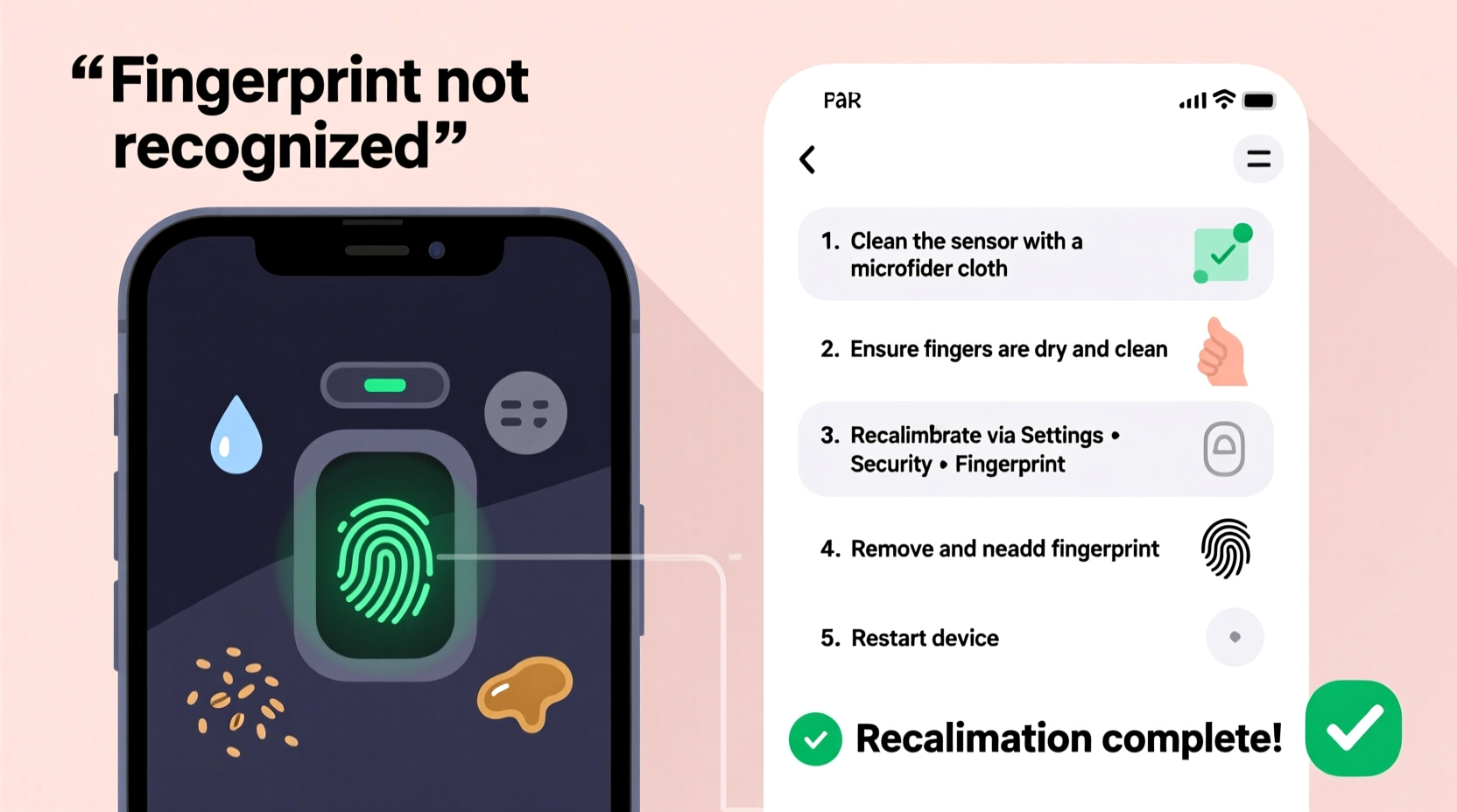 Why Does My Fingerprint Sensor Fail Sometimes And How To Recalibrate