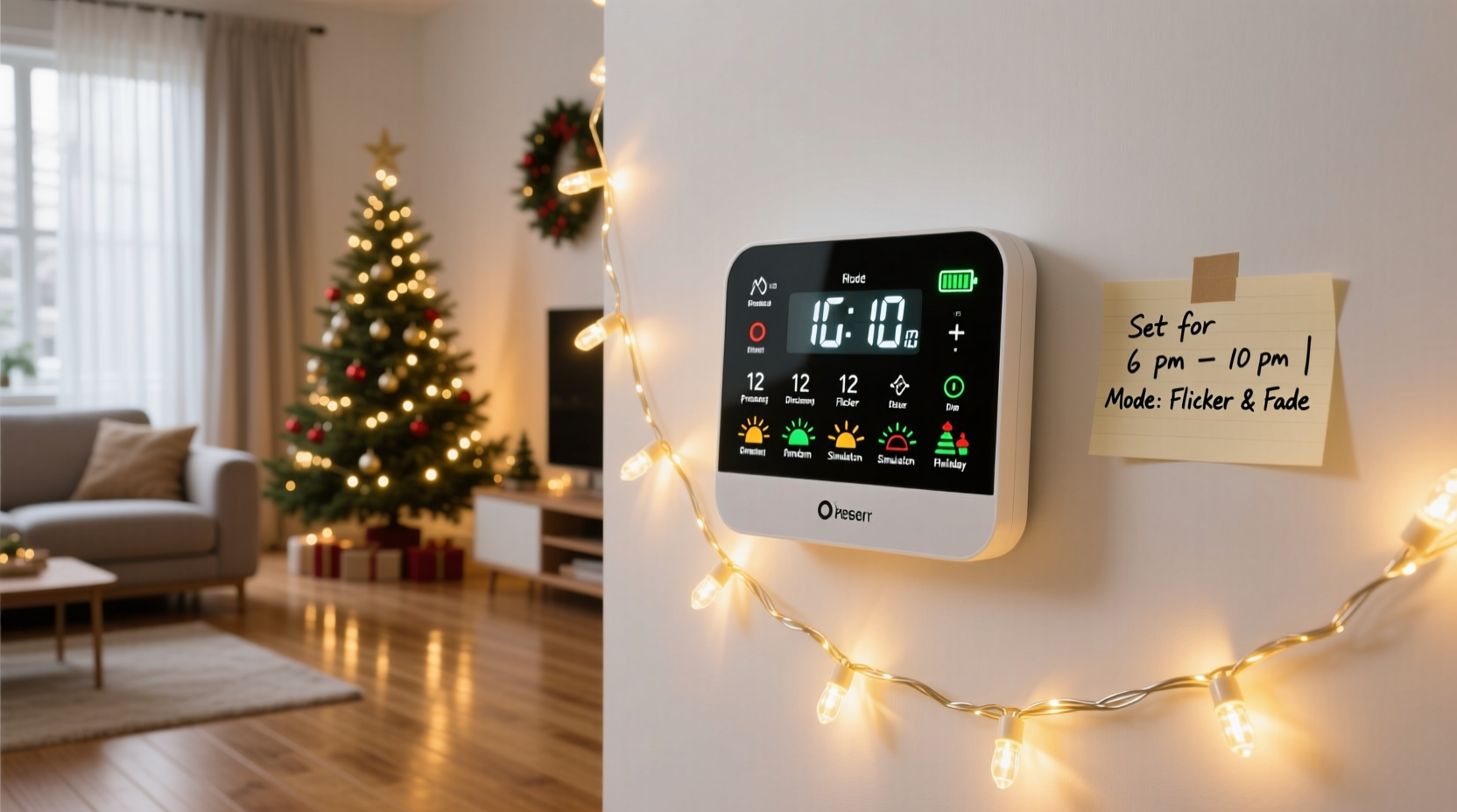 Christmas Light Timers With Multiple Settings Are They Overkill Or ...