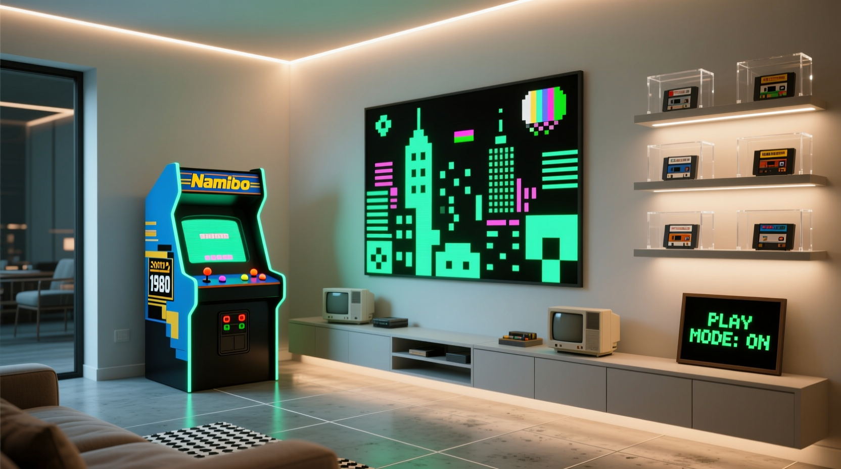 How To Mix Retro Gaming Vibes With Modern Interior Design