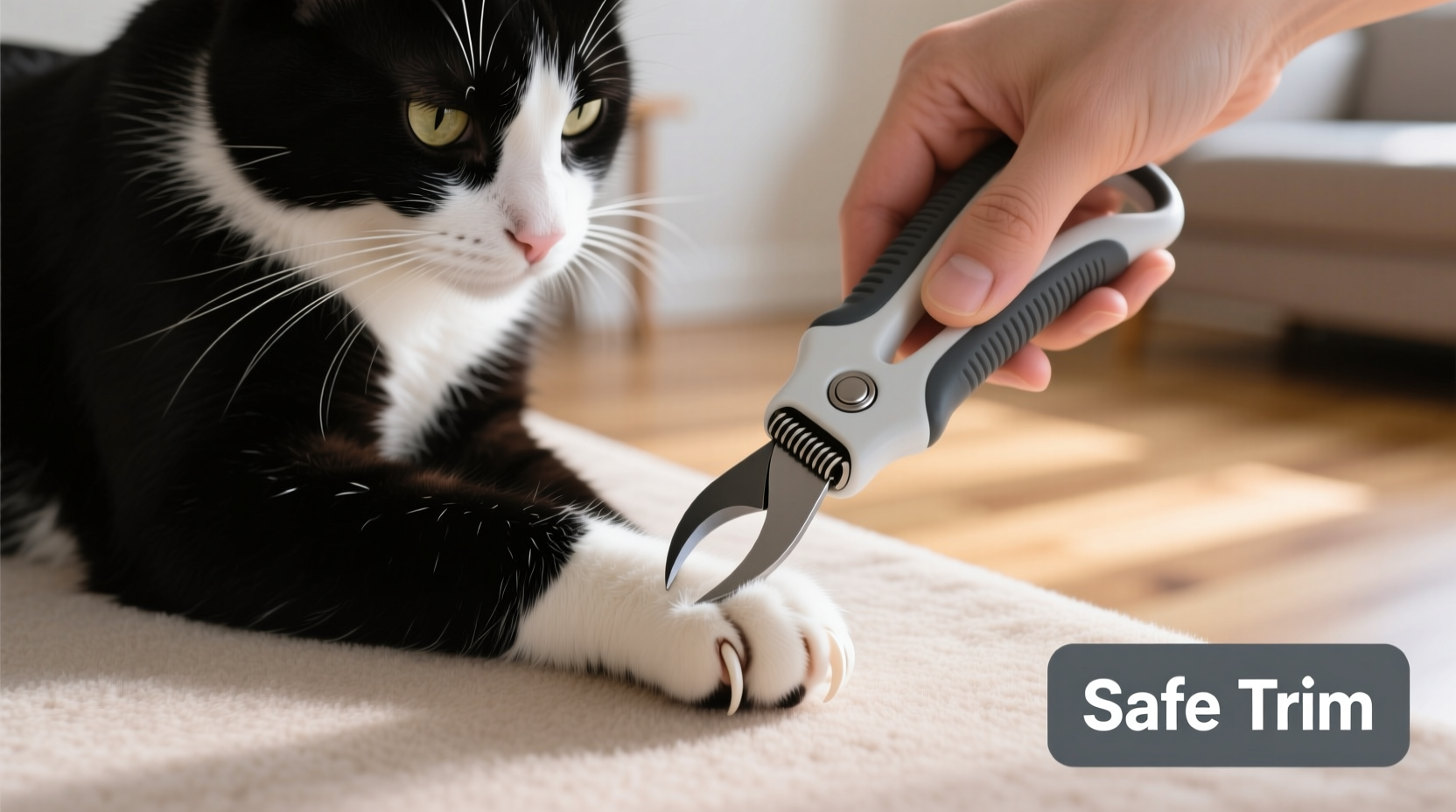 How To Trim Thick Cat Claws Safely Without Causing Stress