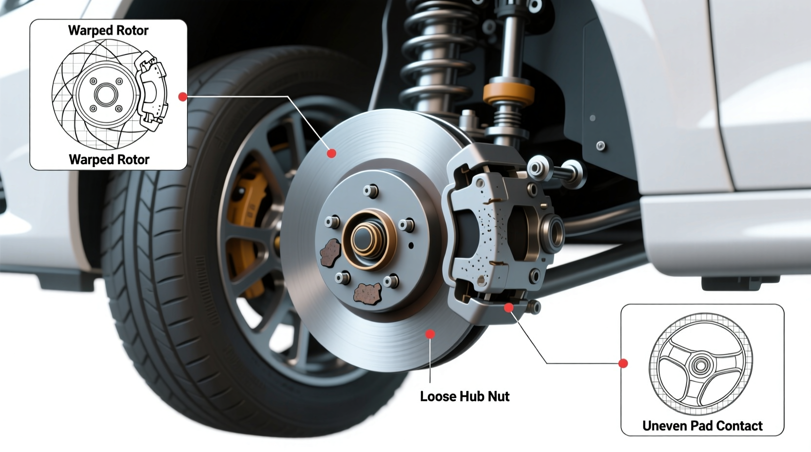 Why Does My Car Shake When Braking At High Speeds Diagnosis Tips