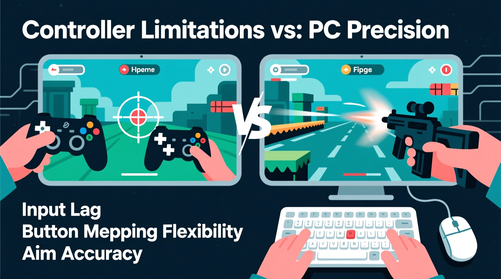 Why Do Some Games Feel Harder On Console Than Pc Controller Limitations