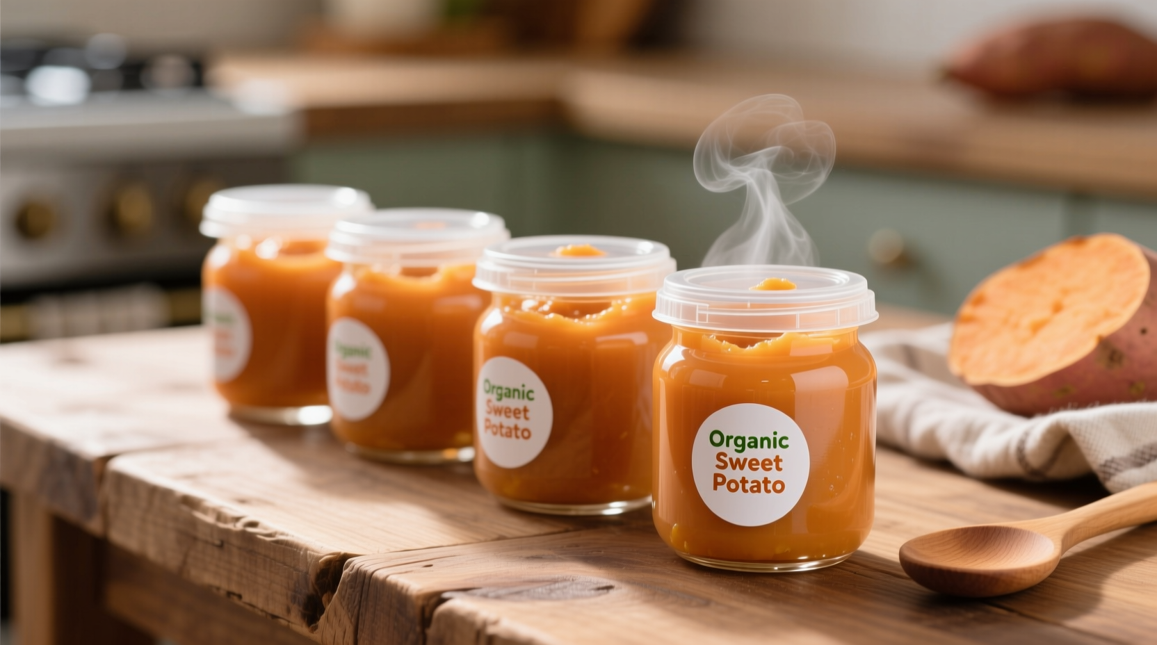 Papa de Batata-Doce para Bebé: Receita Segura e Nutritiva