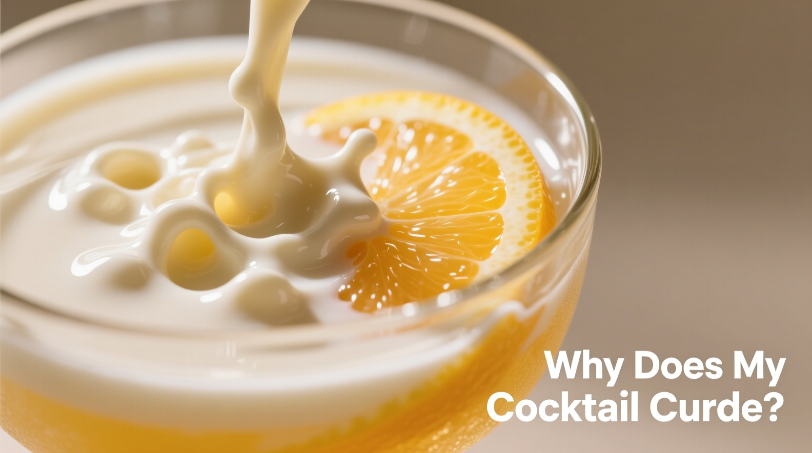 Why Does My Cocktail Curdle Dairy Mix Fixes