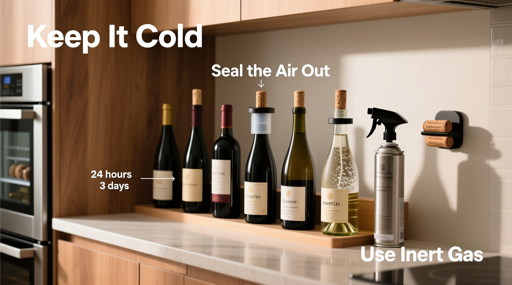 How To Properly Store Opened Wine Bottles Without Losing Flavor Fast ...