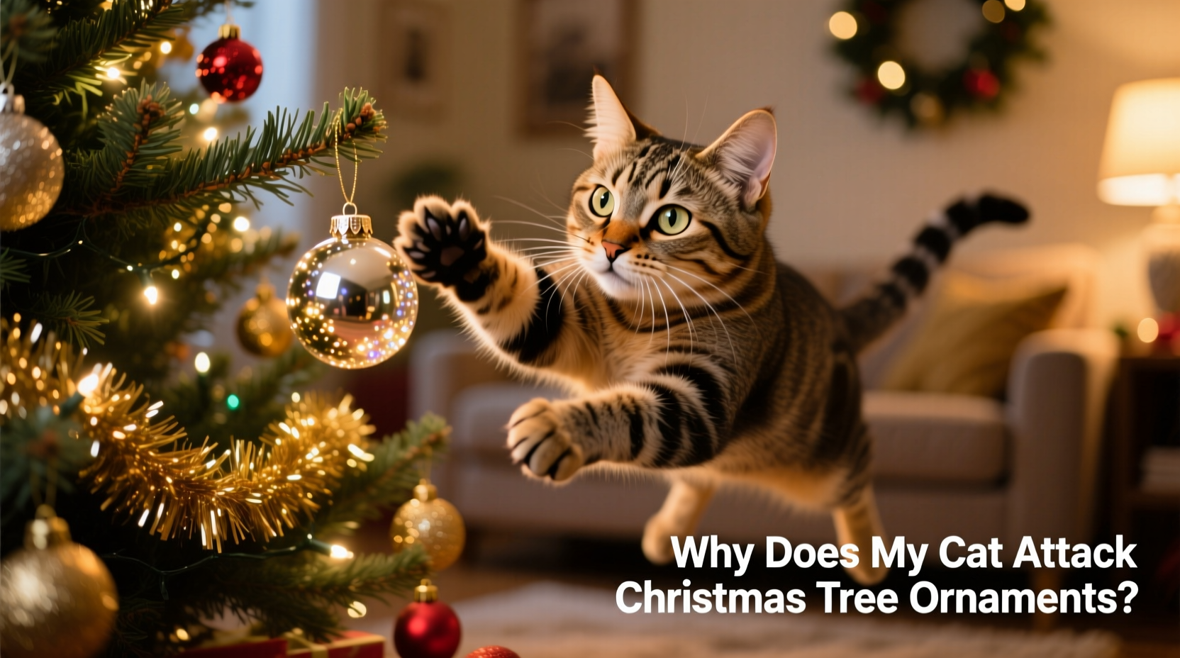 Why Does My Cat Attack Christmas Tree Ornaments Behavior Explained