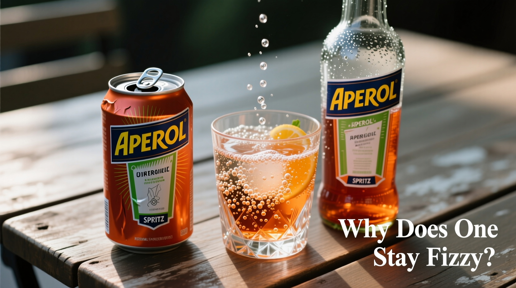 Canned Spritz Vs Bottled Aperol Spritz Why Does One Stay Fizzy For ...