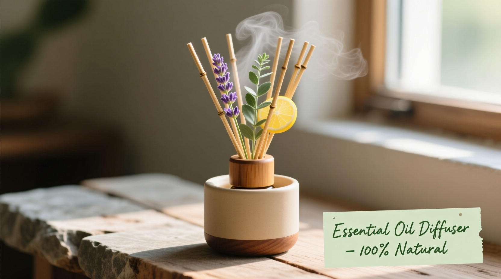 How To Make A Homemade Diffuser With Essential Oils And Bamboo Sticks