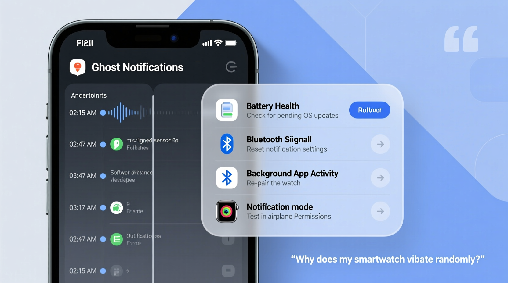 Why Does My Smartwatch Vibrate Randomly Troubleshooting Ghost Notifications