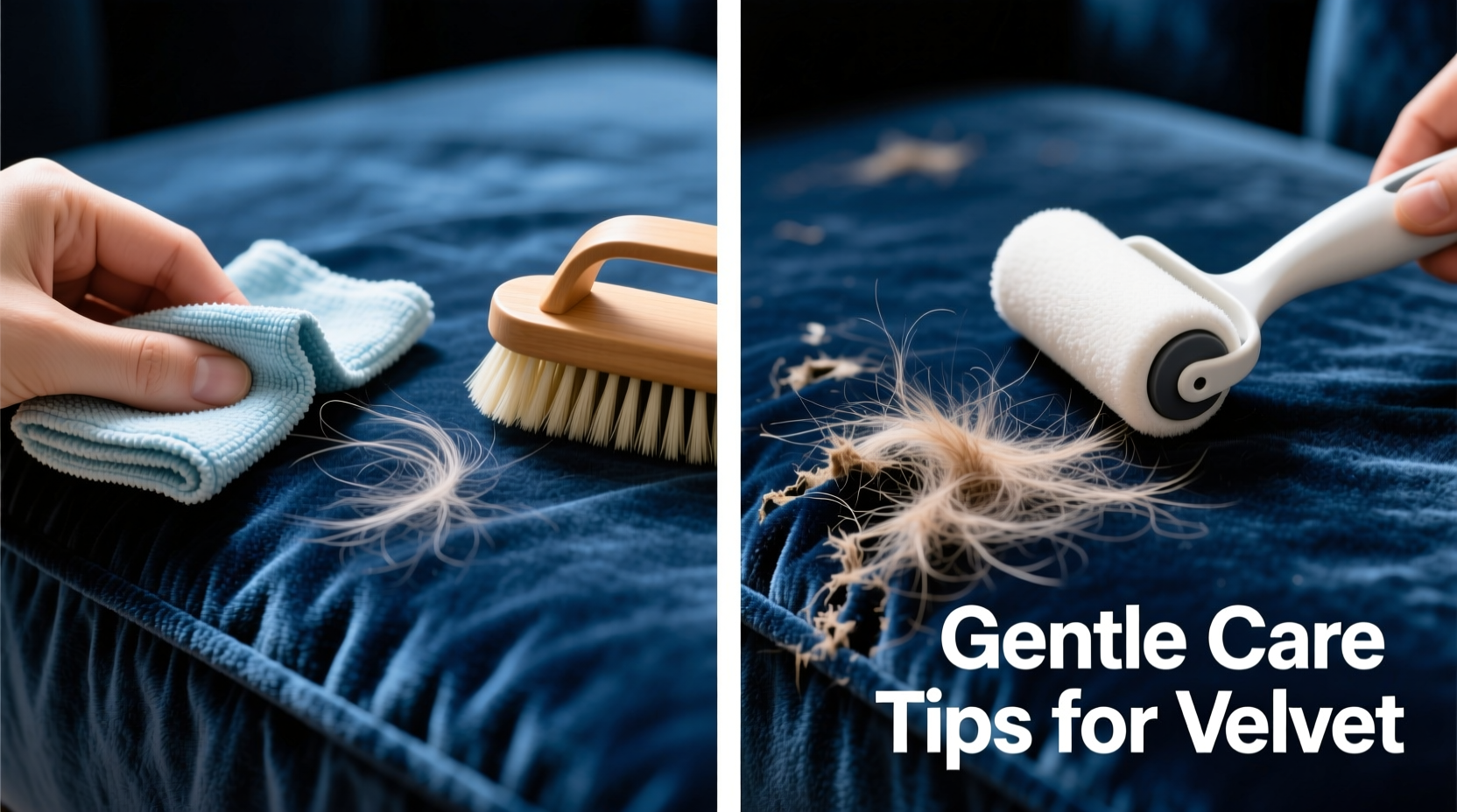 Effective Ways To Remove Pet Hair From Velvet Furniture Without Damaging It