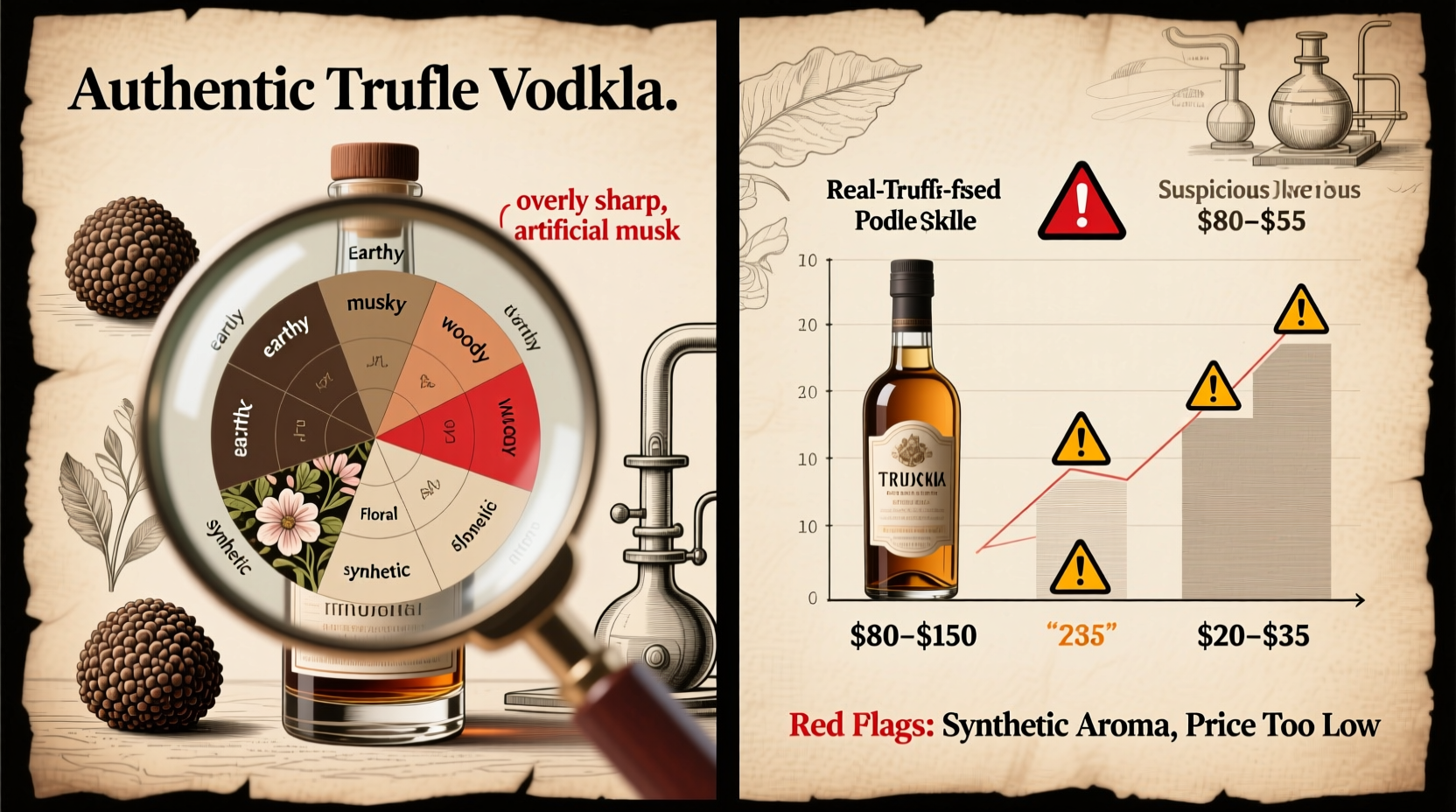 How To Identify Fake Truffle-infused Vodka Using Aroma Wheel Analysis ...