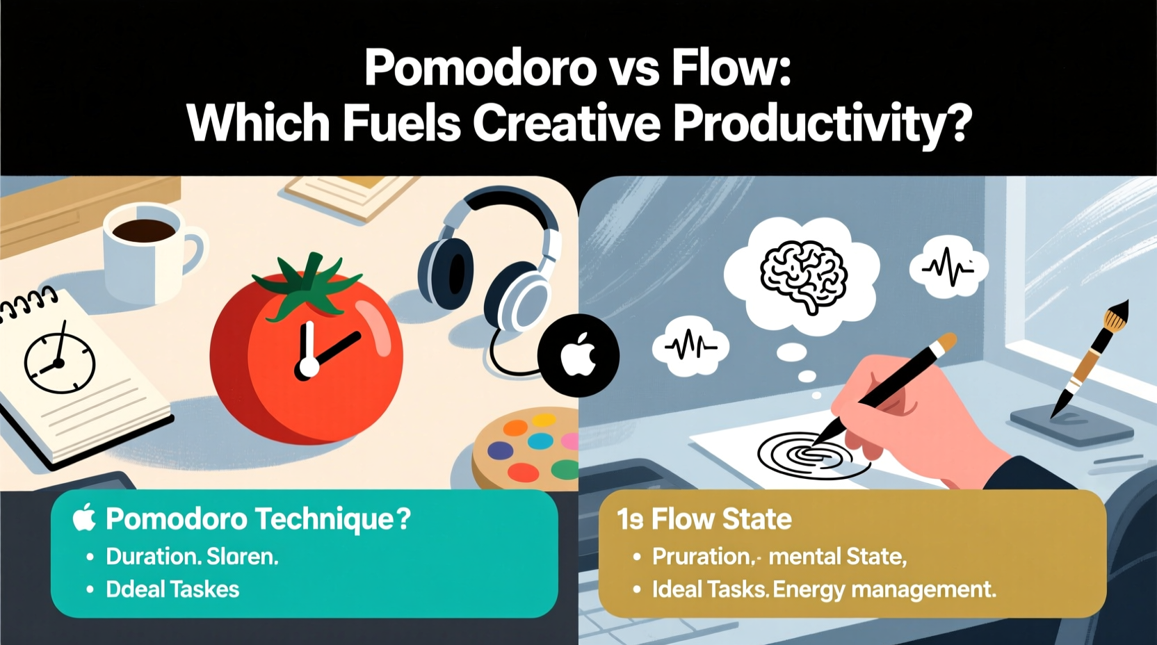 Pomodoro Technique Vs Flow State Working Which Method Boosts ...