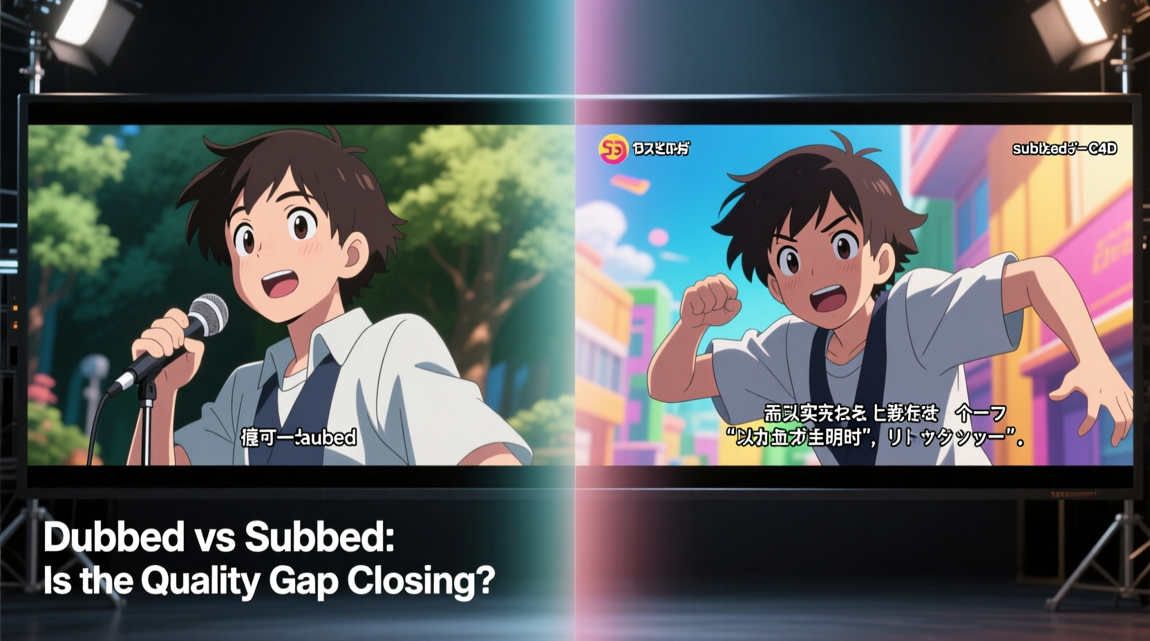 Dubbed Vs Subbed Anime Is The Translation Quality Gap Finally Closing