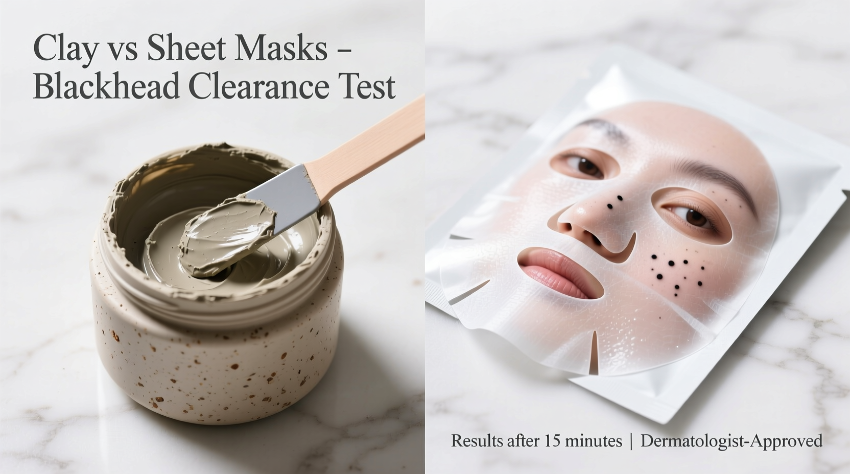 Clay Face Masks Vs Sheet Masks Which Clears Blackheads Faster Without ...