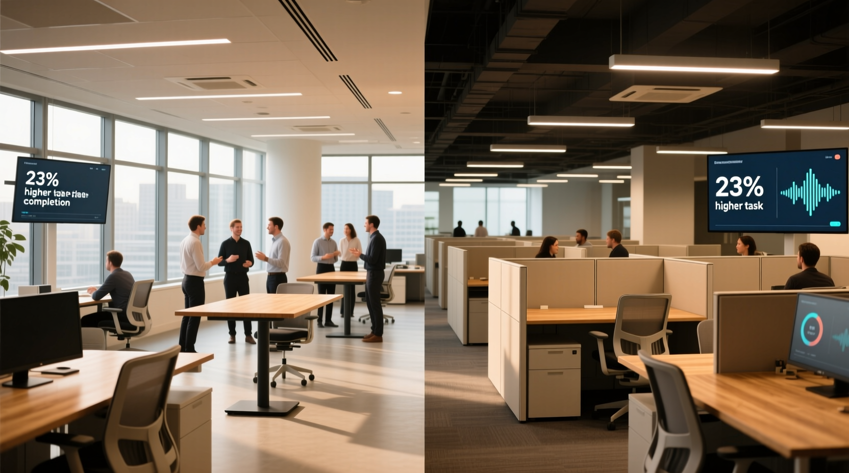 Open Plan Office Vs Cubicles Which Actually Boosts Productivity
