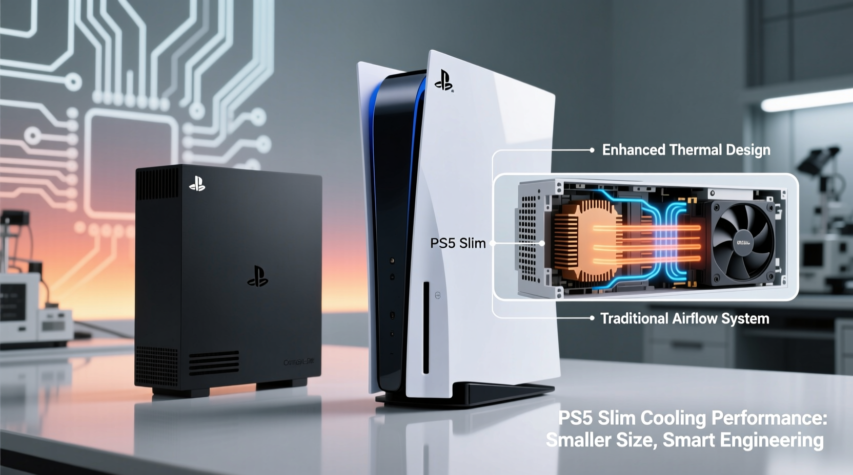 Ps5 Slim Vs Original Console Does The Smaller Size Affect Cooling