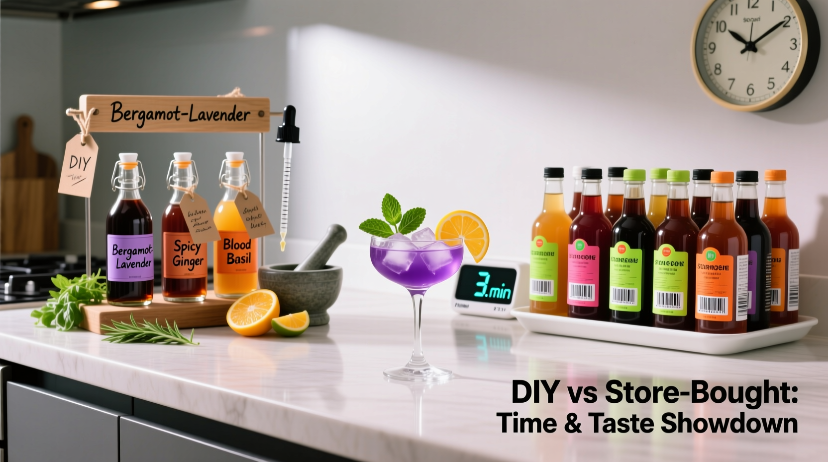 Cocktail Syrups DIY Vs Store-bought Which Saves Time And Taste