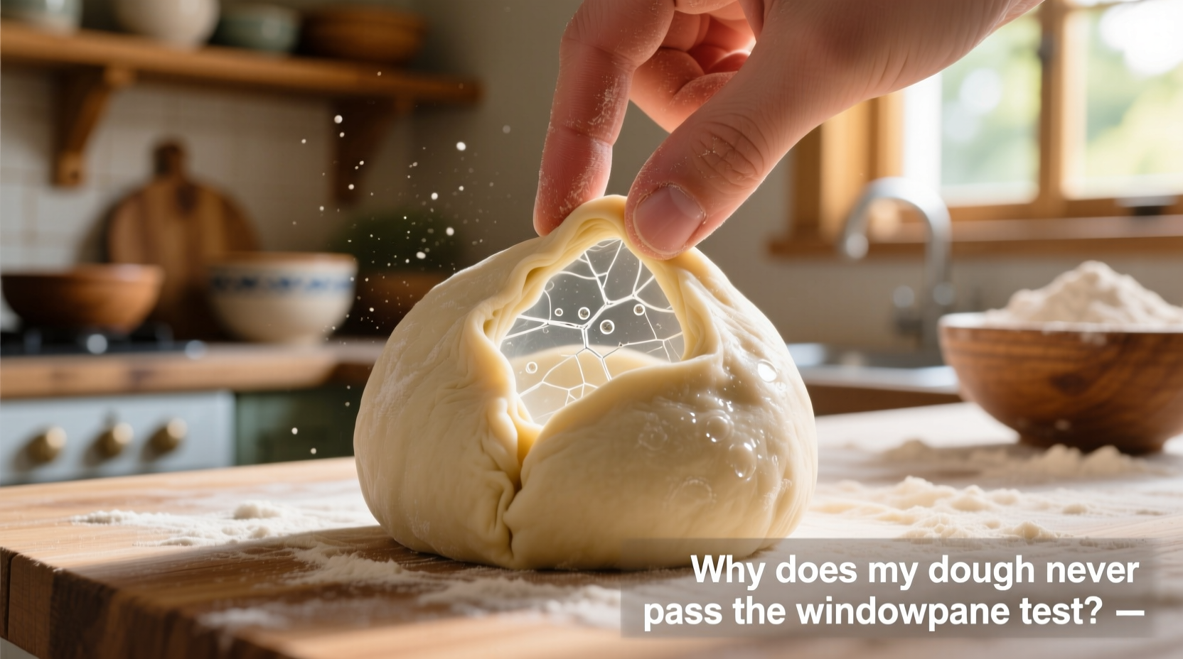 Why Does My Dough Never Pass The Windowpane Test