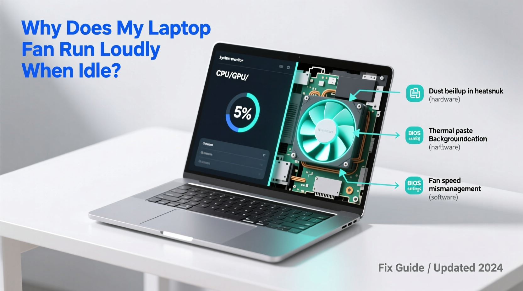 Why Does My Laptop Fan Run Loudly Even When Idle Software Vs Hardware Fix