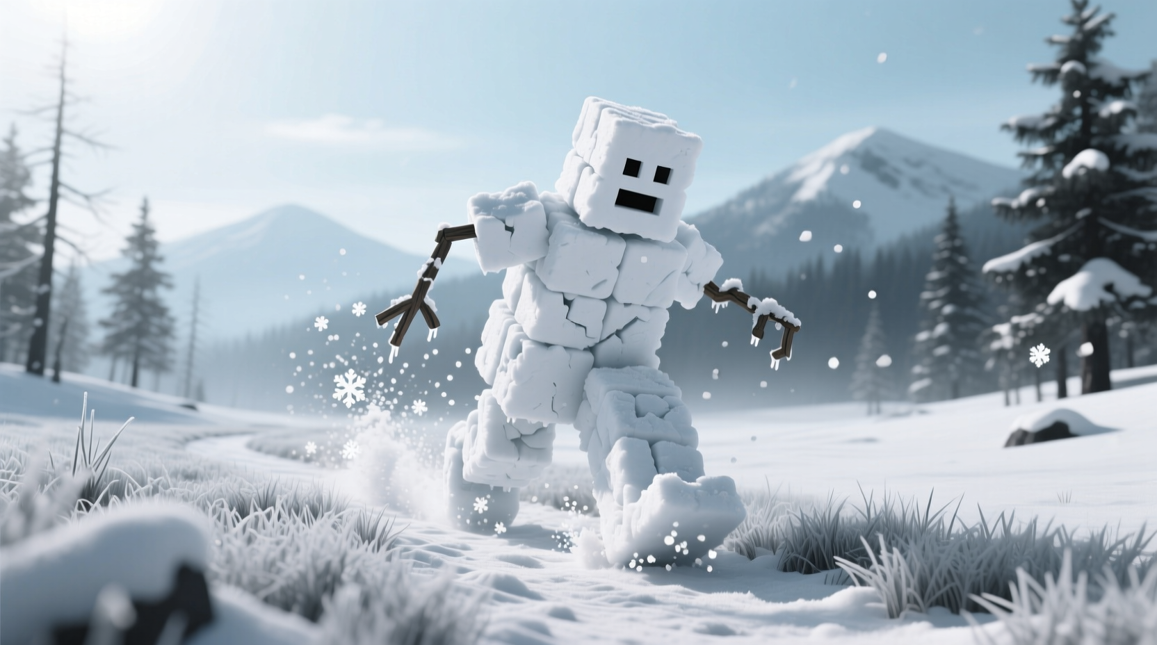 Craft a Snow Golem in Minecraft: Step-by-Step Guide