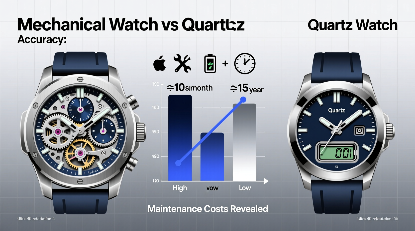 Mechanical Watch Vs Quartz Accuracy And Maintenance Costs Revealed