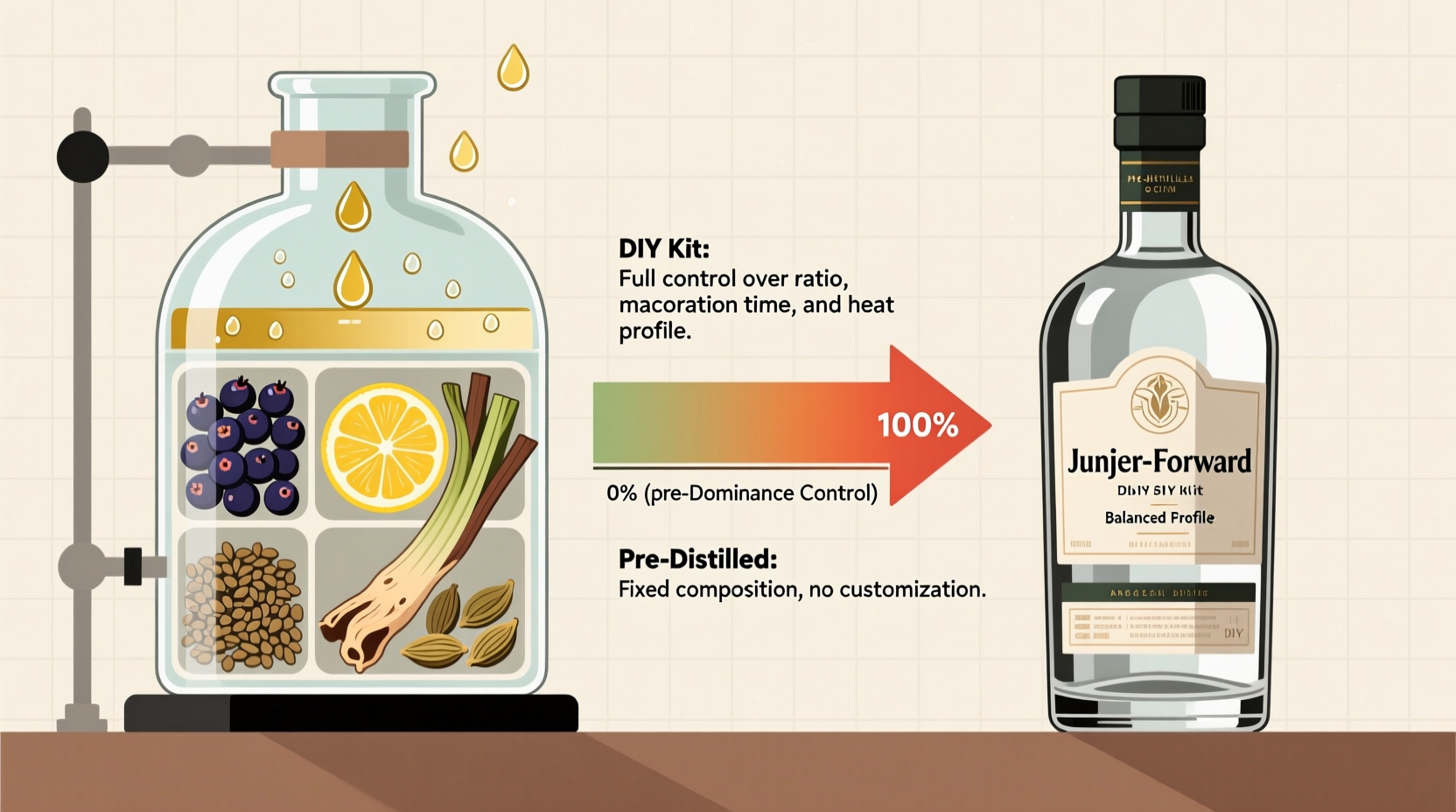 Gin Botanical Kit Vs Pre Distilled Gin How Much Control Do DIY Kits ...