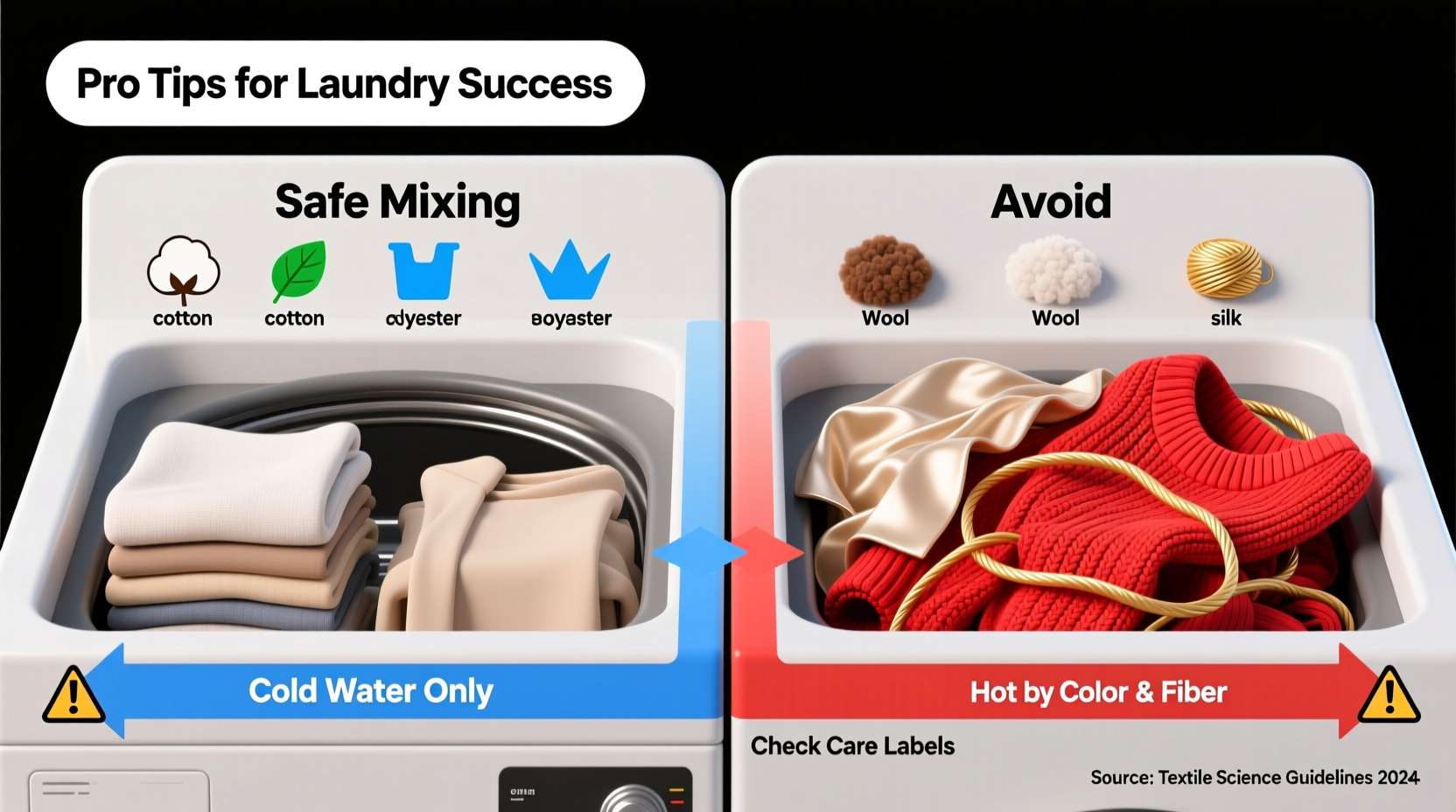 Is It Okay To Mix Fabrics In Laundry Avoiding Shrinkage And Color Bleed