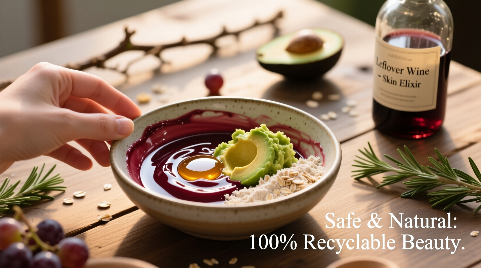 How To Use Leftover Wine In Creative Beauty Face Masks Safely