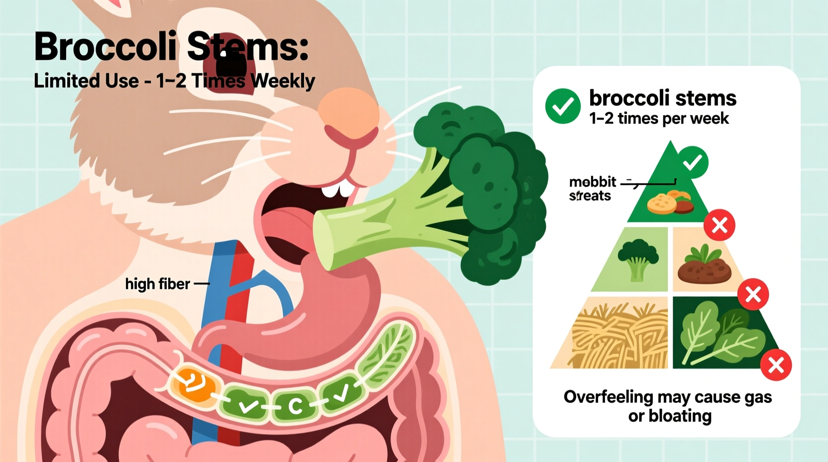 Can Rabbits Eat Broccoli Stems Regularly Or Should They Be Limited