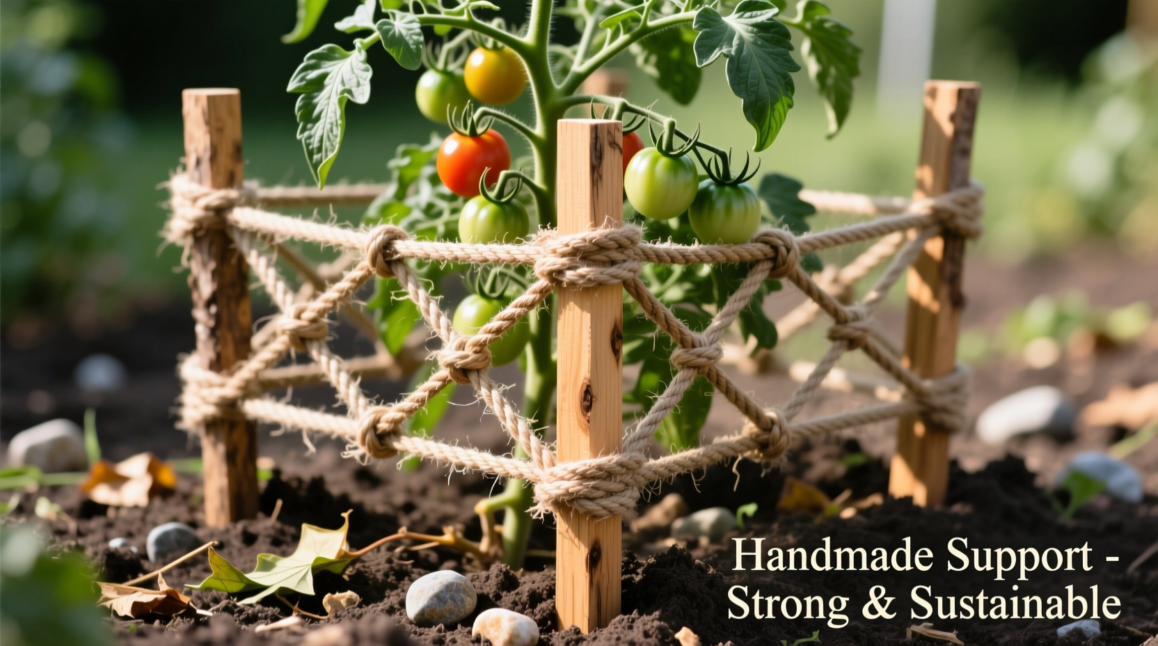 DIY Tomato Plant Supports: Build Sturdy, Low-Cost Stakes Easily