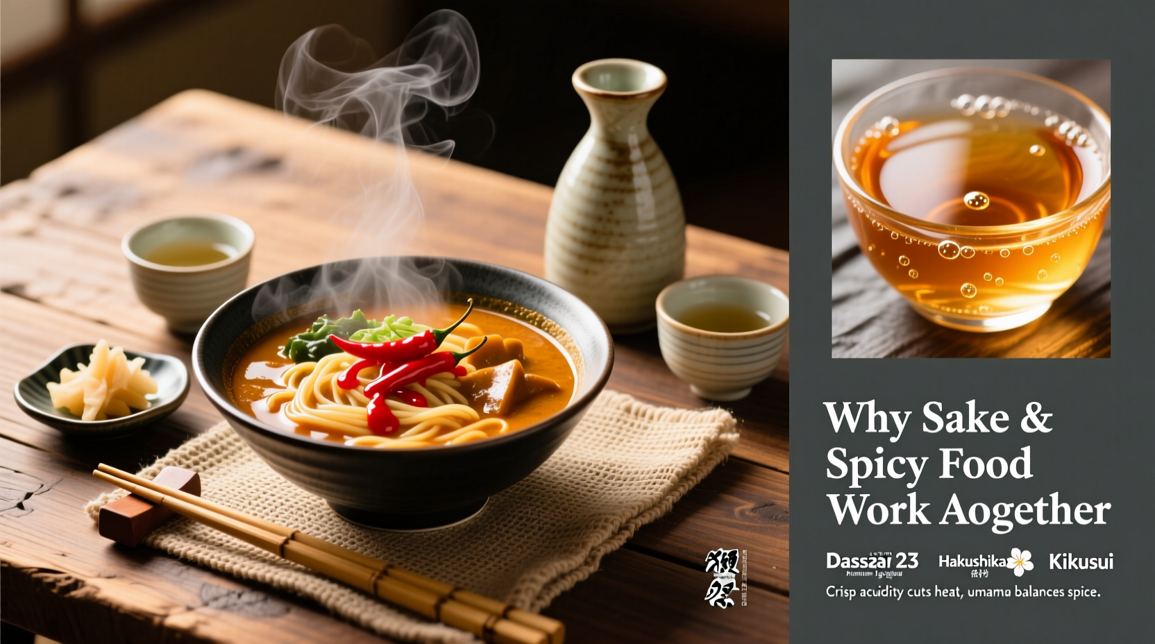 Sake Pairing With Spicy Food Why It Works And Best Brands To Try