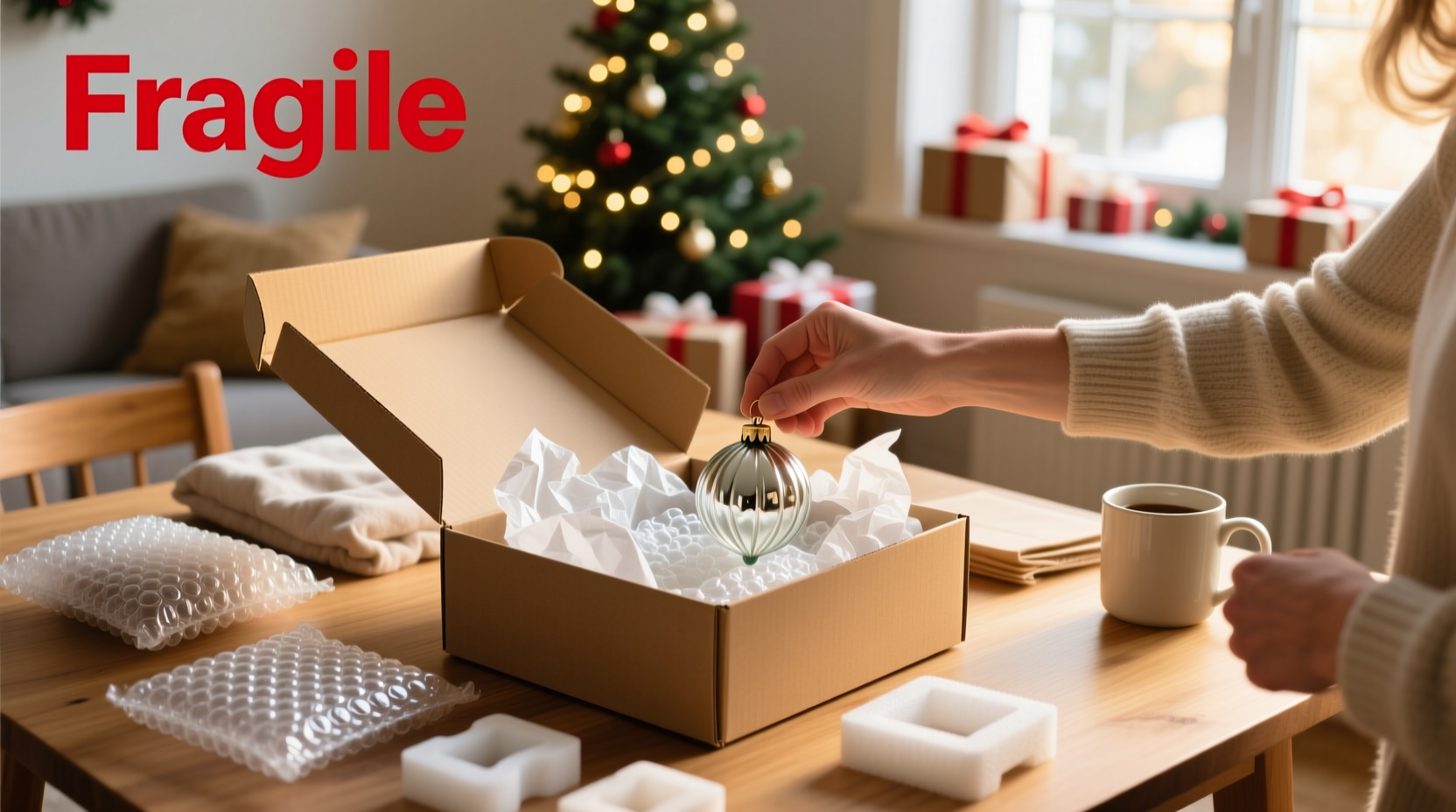 How To Pack Fragile Christmas Gifts Without Crushing Decorations Inside