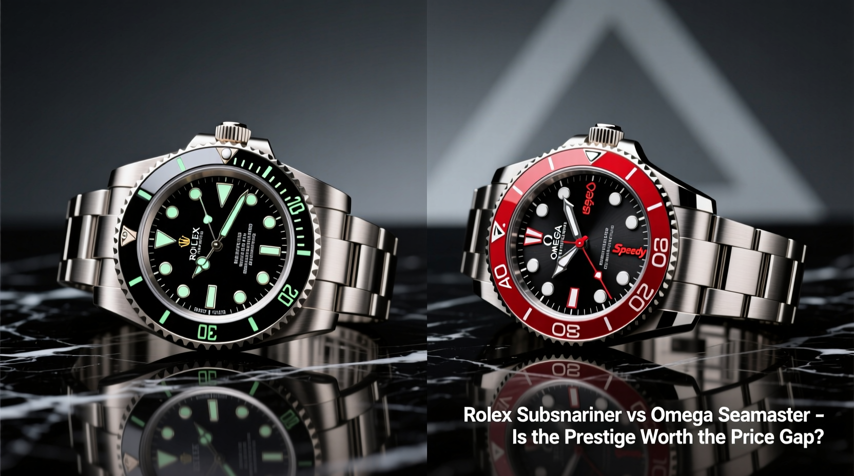 Rolex Submariner Vs Omega Seamaster Is The Prestige Worth The Price Gap