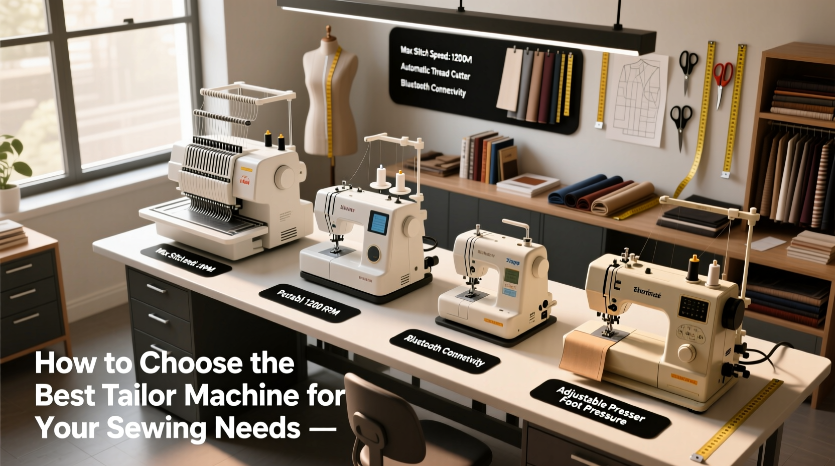 How to Choose the Best Tailor Machine for Your Sewing Needs