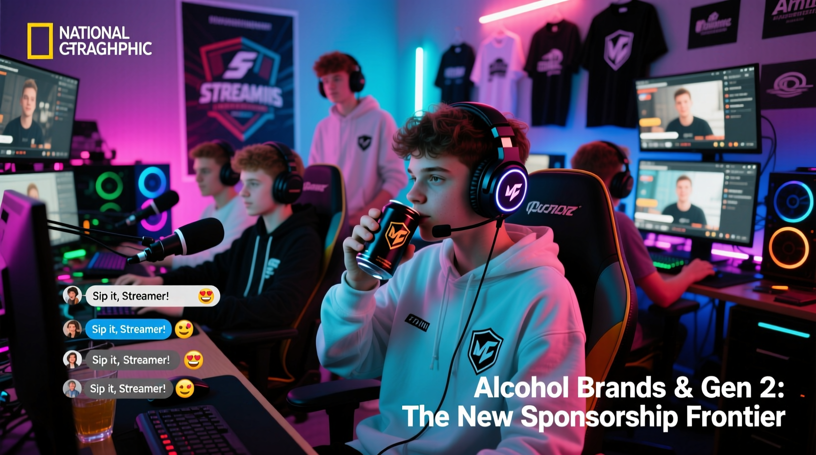 Gaming Streamers And Sponsorships How Alcohol Brands Target Gen Z