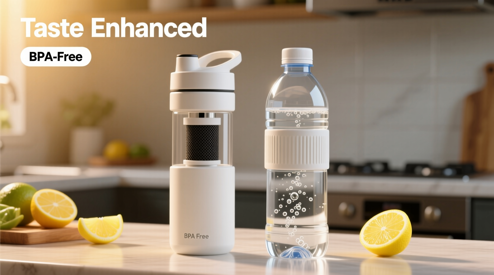 Reusable Water Bottle With Filter Vs Regular Bottle Which Improves ...