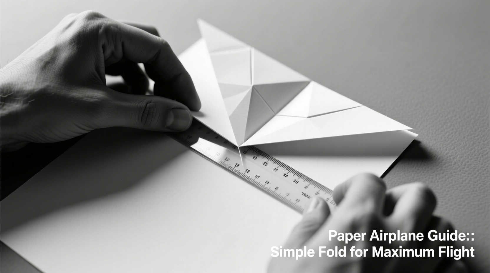 Paper Airplane Guide: Simple Fold for Maximum Flight