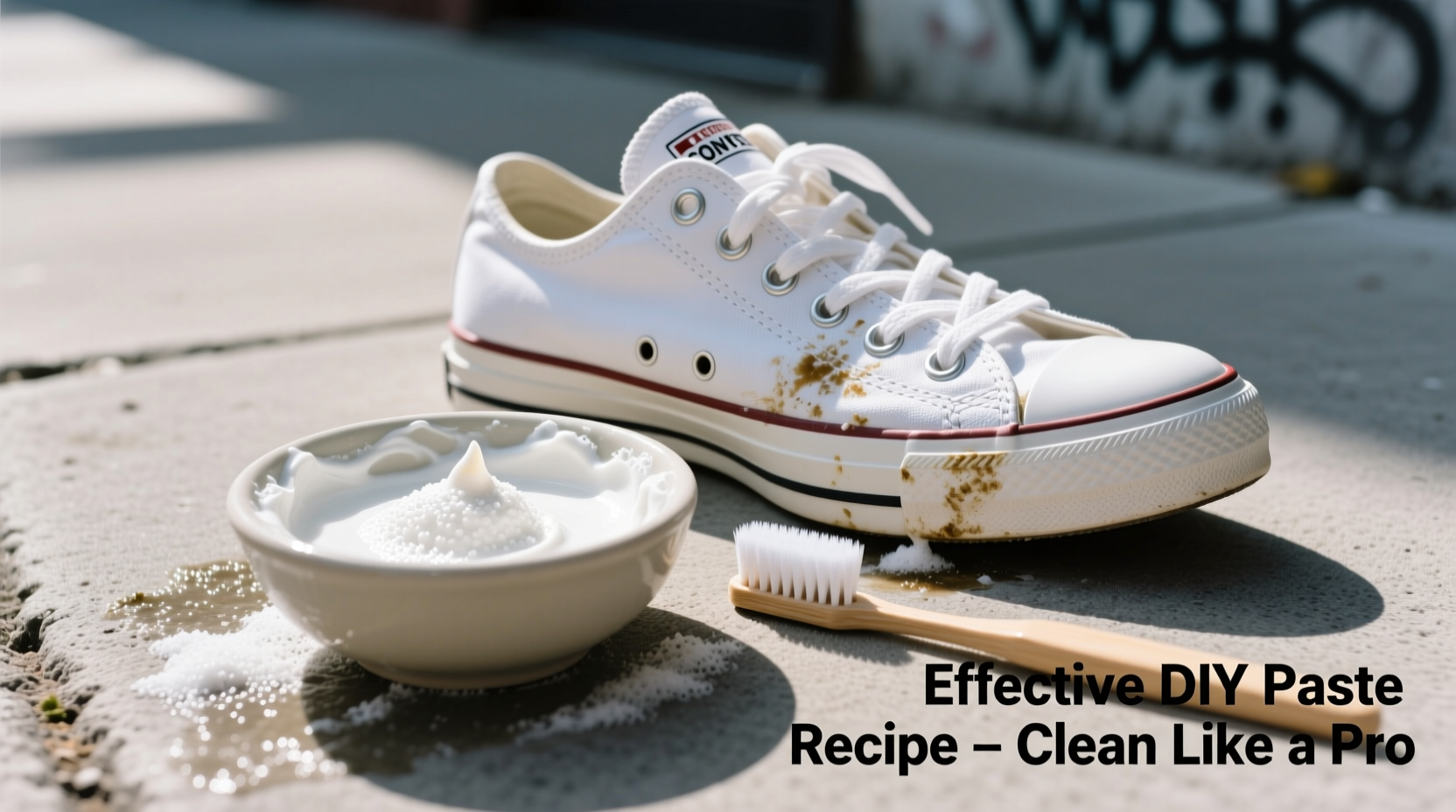 How To Clean White Converse Shoes Effective Diy Paste Recipes