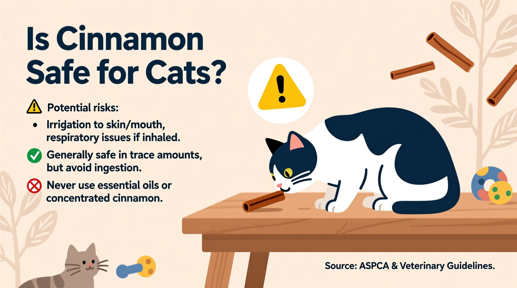 Apakah Kayu Manis Berbahaya untuk Kucing? Fakta Medis