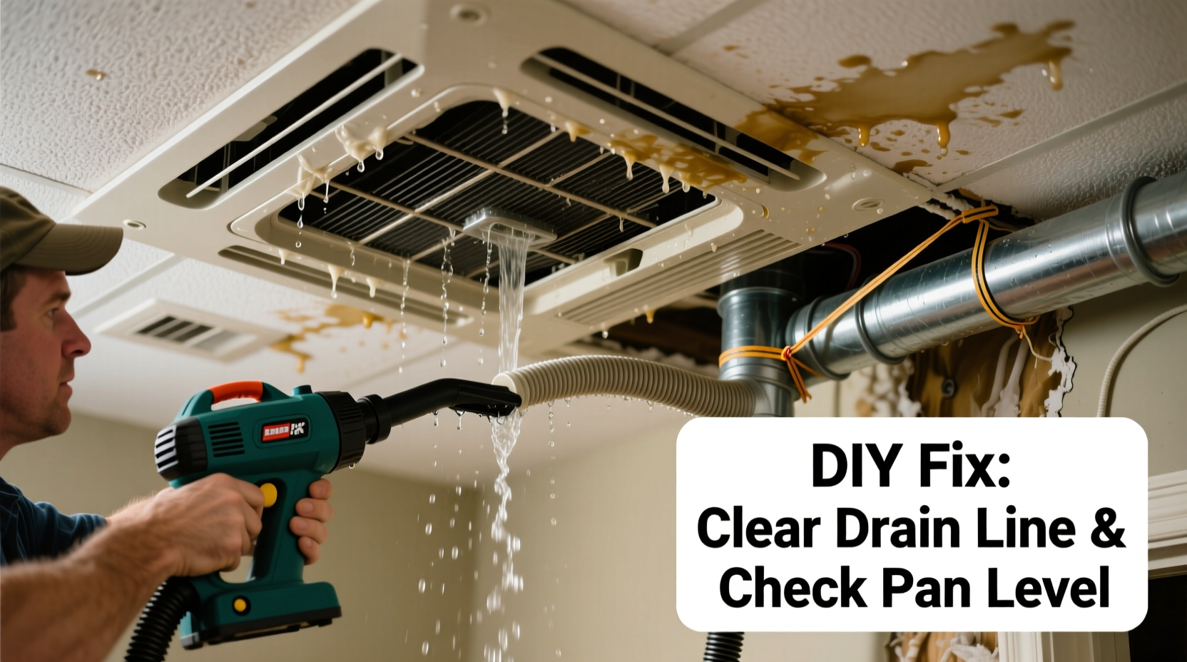 Why Does My AC Drip Water Indoors Common Leaks And DIY Fixes