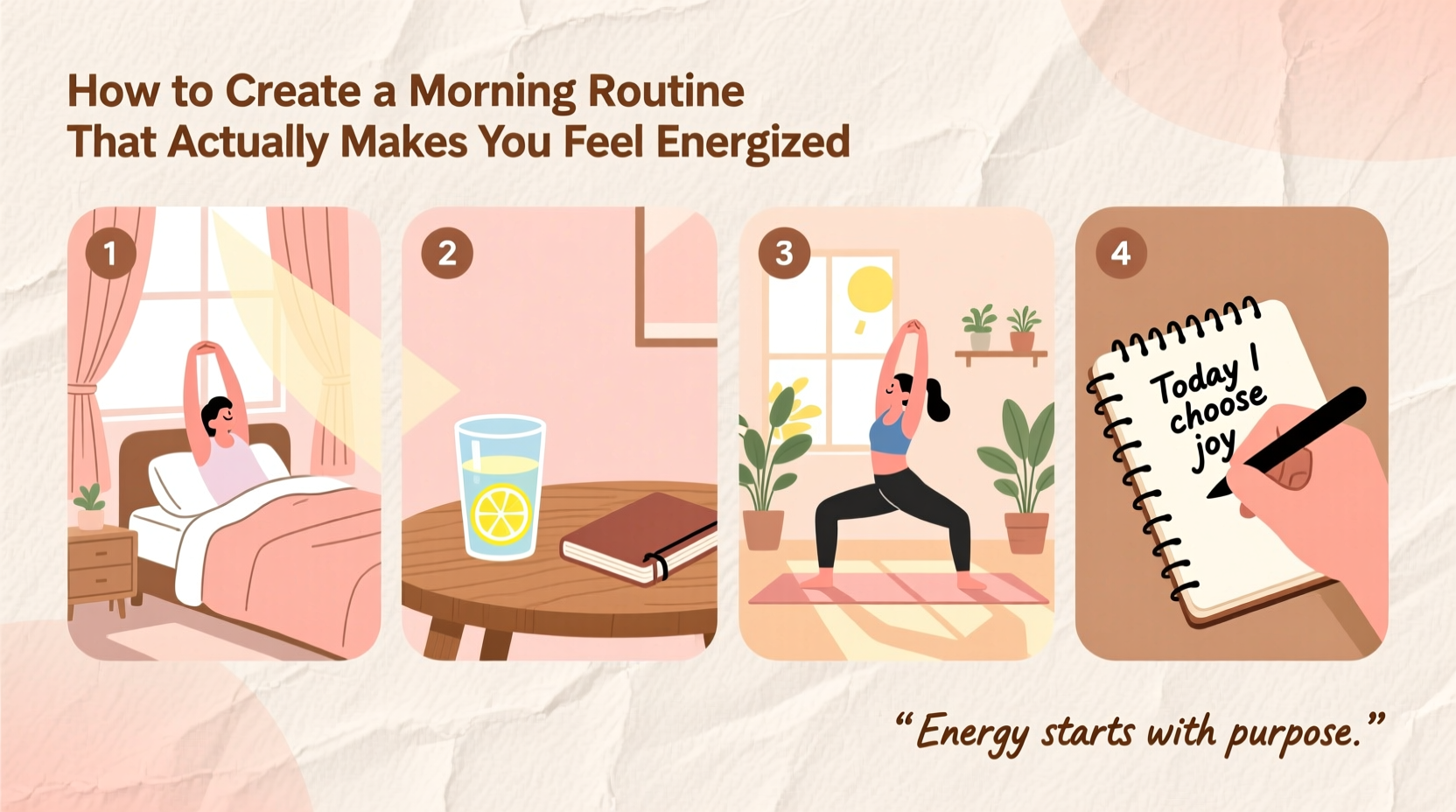 How To Create A Morning Routine That Actually Makes You Feel Energized
