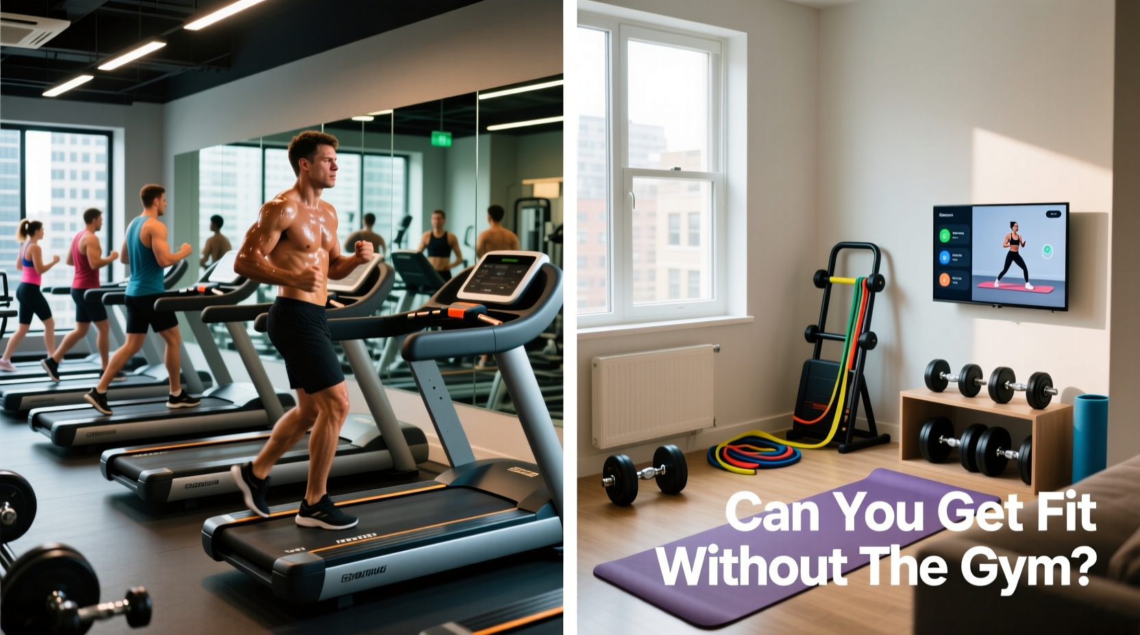 Gym Membership Vs Home Gym Equipment Can You Actually Get Fit Without ...